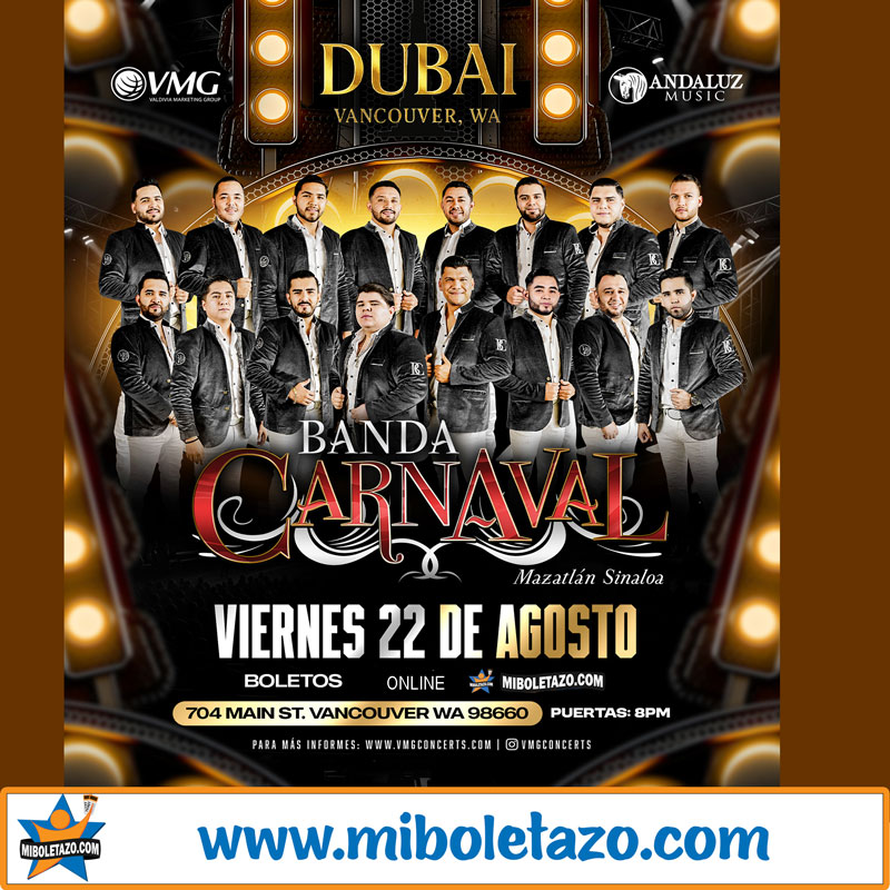 BANDA CARNAVAL DE MAZATLAN SINALOA EN EL DUBAI DE VANCOUVER WA - Mi ...